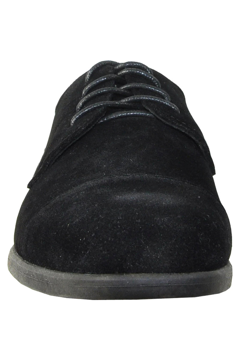"Croydon" Black Suede Dress Shoes – Buy4LessTuxedo.com