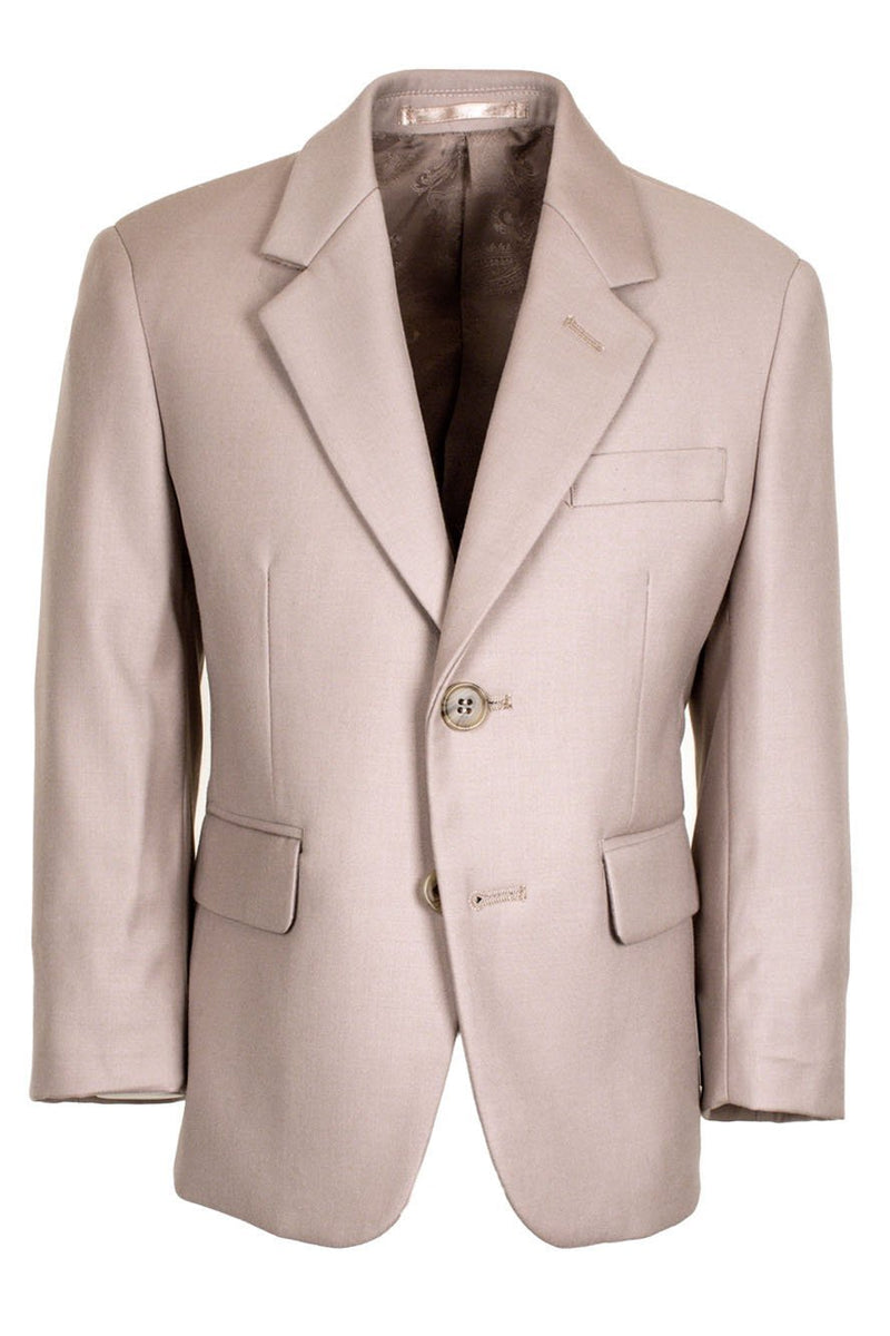 "Aspen" Kids Tan Suit Jacket (Separates) – Buy4LessTuxedo.com