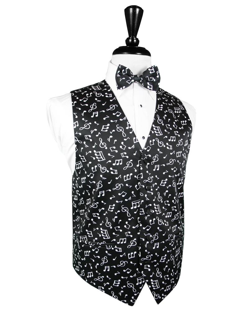 Music Notes Tuxedo Vest – Buy4LessTuxedo.com