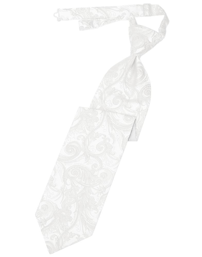 White Tapestry Necktie – Buy4LessTuxedo.com